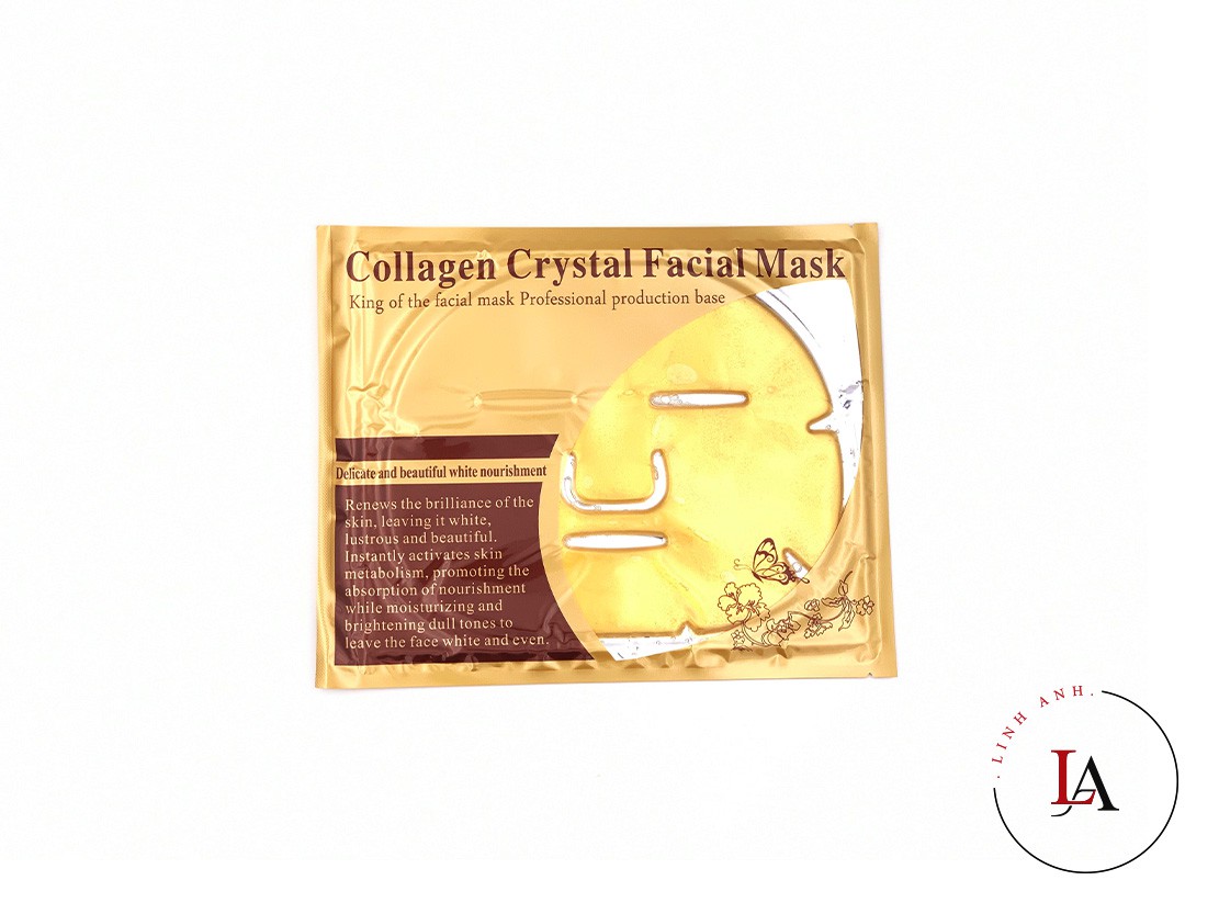 Mặt nạ Collagen Crystal Facial Mask vàng