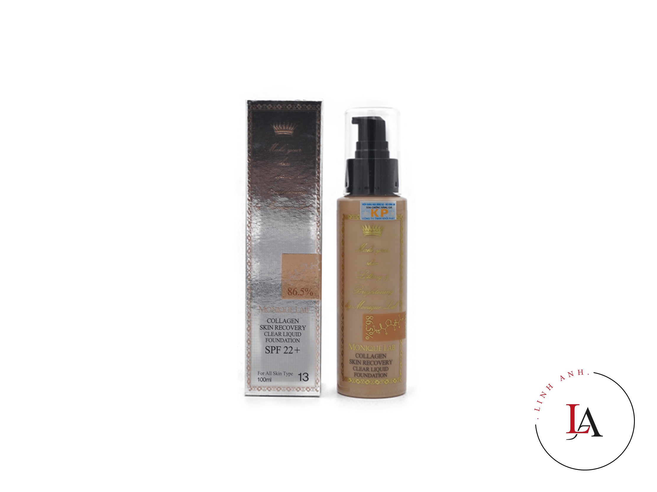 Kem nền Privia Monique Lab 100ml